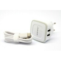 WEWO W011 2XUSB 2400mA type C USB cable PUNJAC