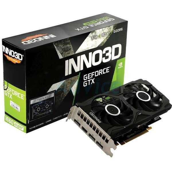 INNO3D GeForce GTX 1660 Super 6GB Twin X2 N166SK-06D6 ARHIVA