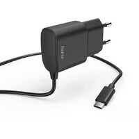 HAMA Kucni punjac, USB tip-C, 12W, 5V/2.4A, 1m, crni PUNJAC