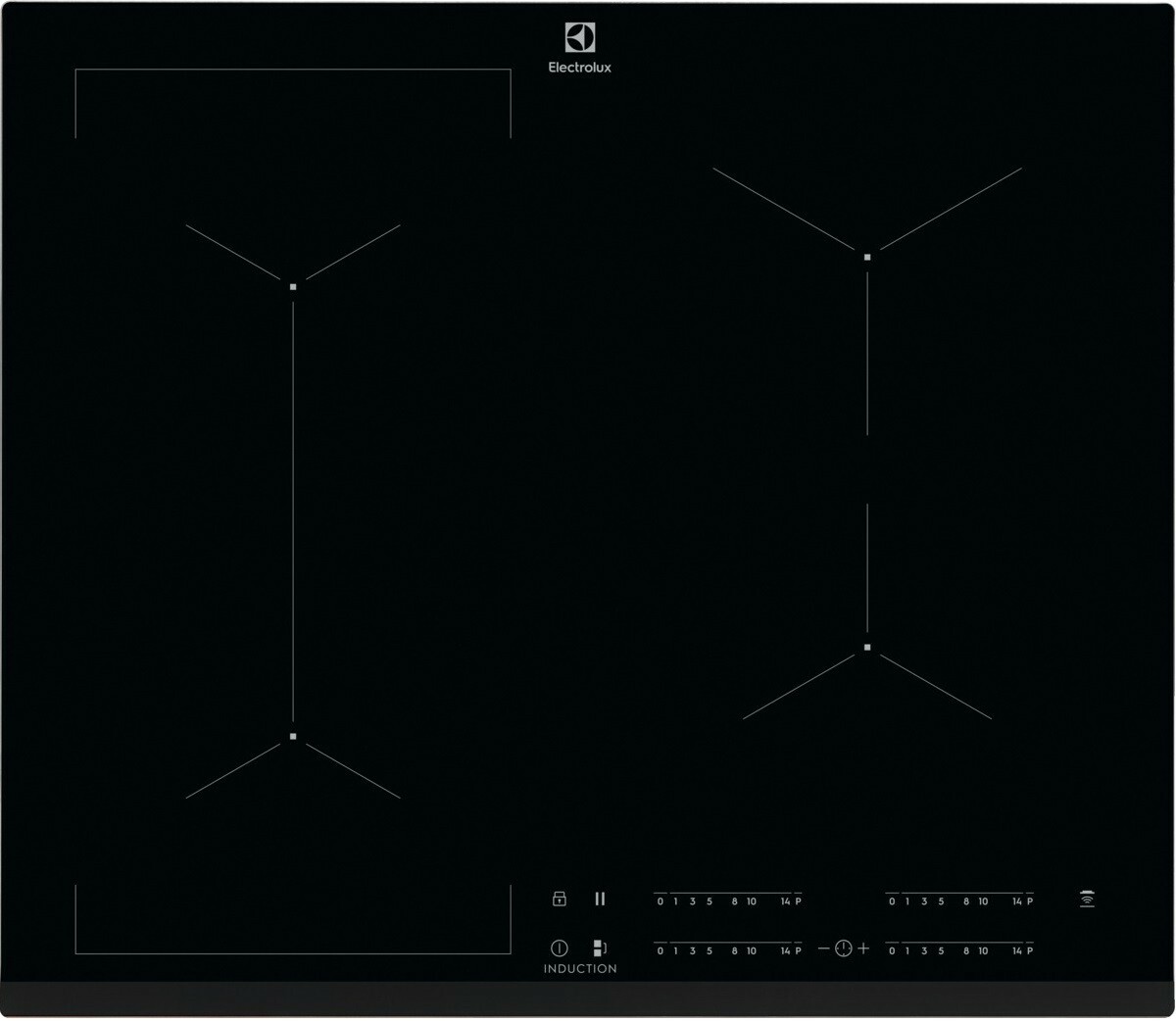 ELECTROLUX EIV634 UGRADNA PLOCA