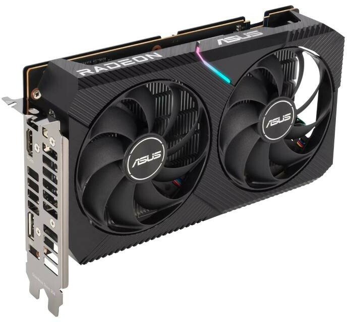 ASUS AMD Radeon RX 6400 4GB DUAL-RX6400-4G RACUNARSKE KOMPONENTE