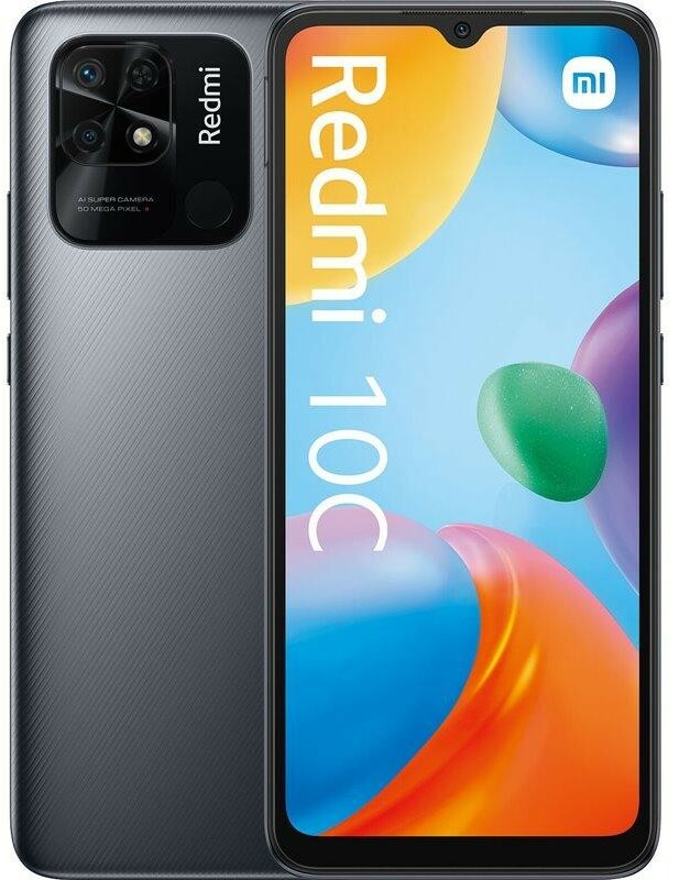 XIAOMI Redmi 10C 4GB/128GB Graphite Gray MOBILNI TELEFON