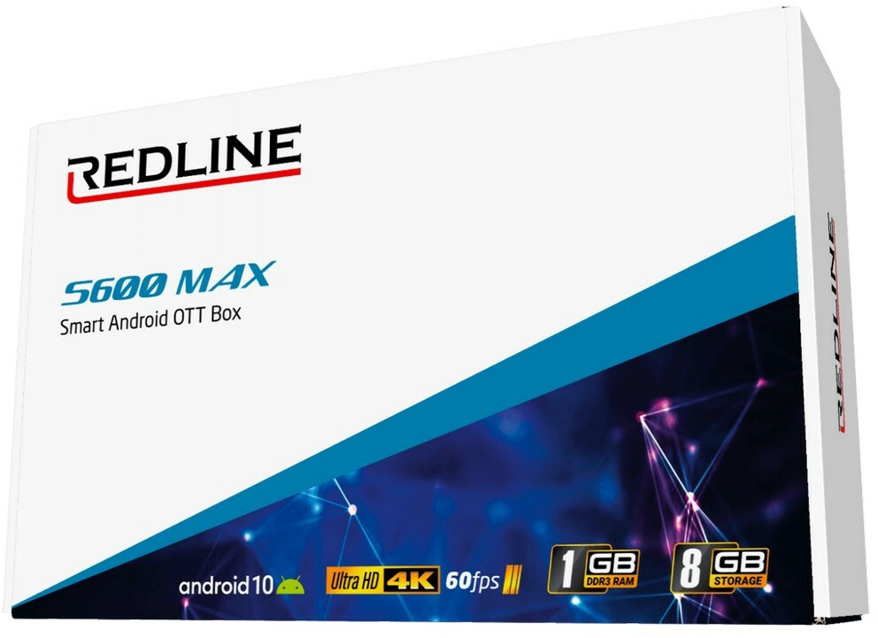 REDLINE S600 Max SMART TV BOX