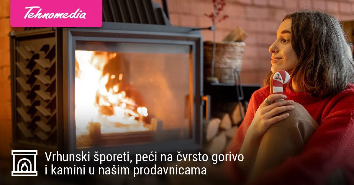 Šporeti i peći na drva, gas i pelet | veliki izbor | Tehnomedia