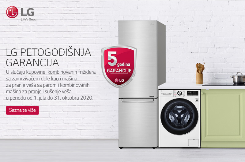 LG - 5 godina garancije - Tehnomedia