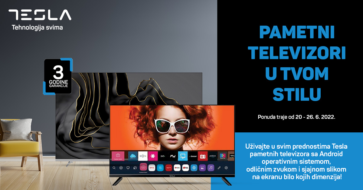 TESLA TELEVIZORI - AKCIJA - Tehnomedia